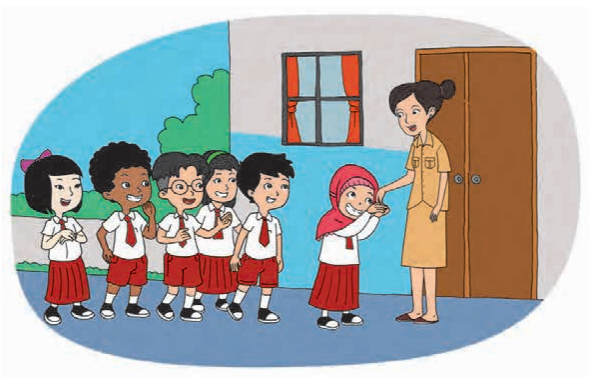 Belajar Disini Aja - Subtema 1 Aku dan Teman Baru - Pembelajaran 1